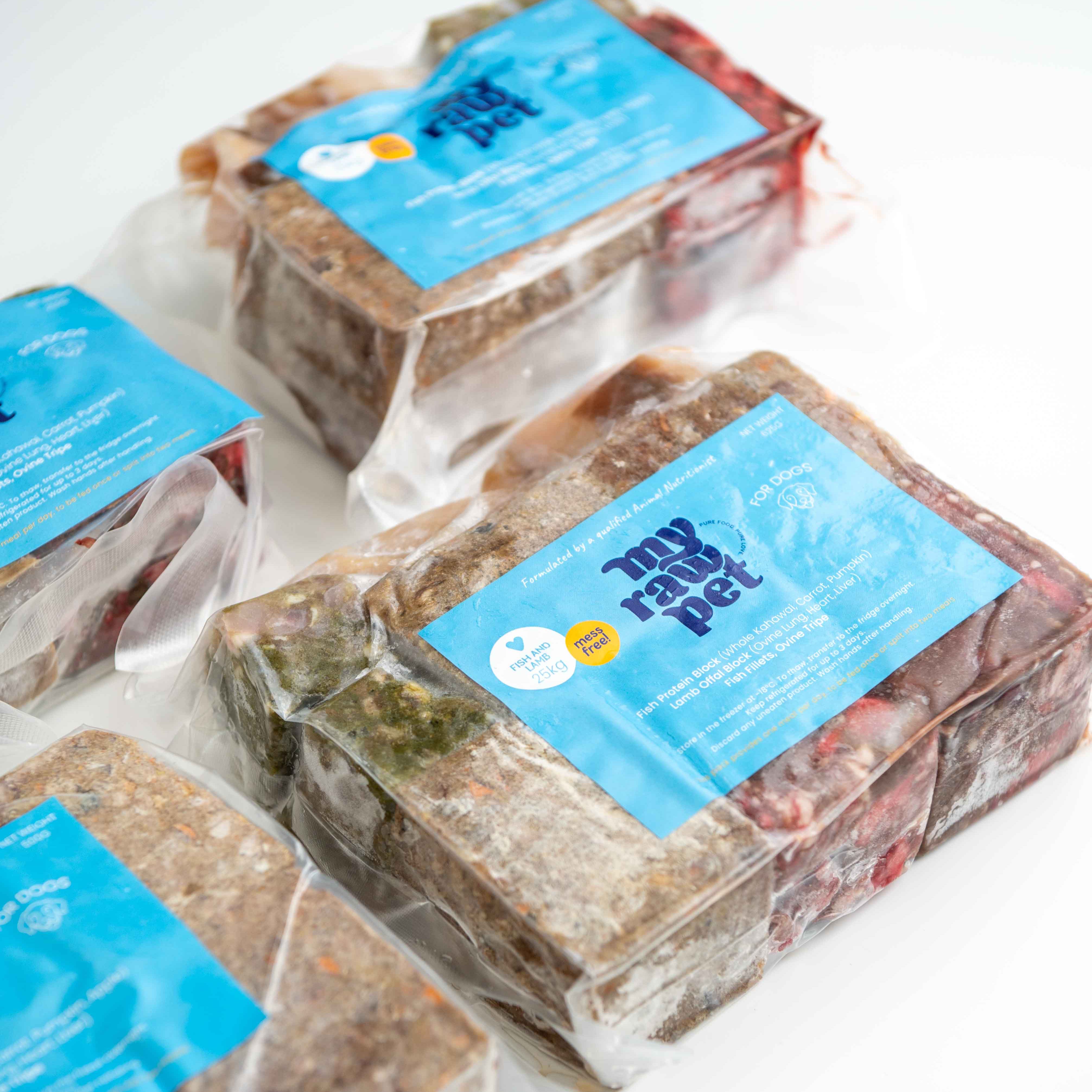 Fish - Ready-Made Raw Meals for Dogs – My Raw Pet